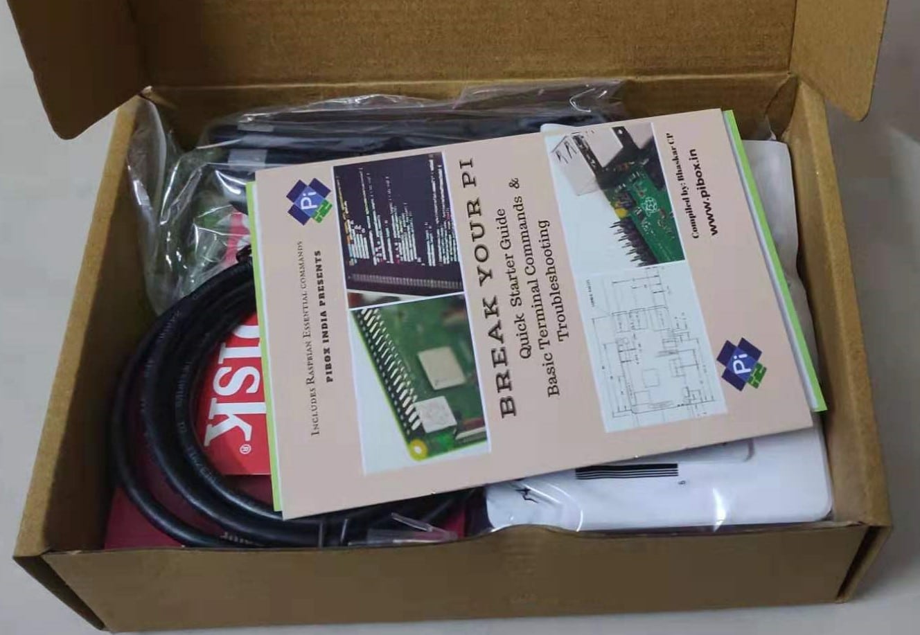 Raspberry PI4 JumpStart Combo | Pibox India® - Home for Raspberry PI ...