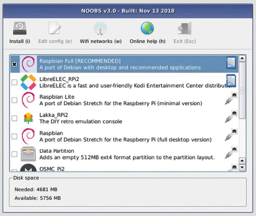 Noobs Raspberry Pi