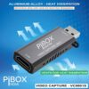 Video Capture Card, PiBOX India, 4K HDMI to USB 3.0 Game Capture Device ...