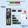 NGFF M2 SATA Enclosure, PiBOX India M.2 Enclosure for SATA NGFF SSD Aluminum case USB 3.1 Gen 2 ...