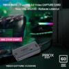 Upgraded Video Capture Card Cable GEN 3 60 FPS, PiBOX INDIA 4K HDMI to ...