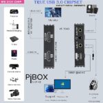 PiBox India 4K HDMI Video Capture Card Device PRO for Streaming, Full ...