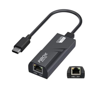 pibox India USB C to Ethernet, RJ45 to USB C Thunderbolt 3/Type-C ...