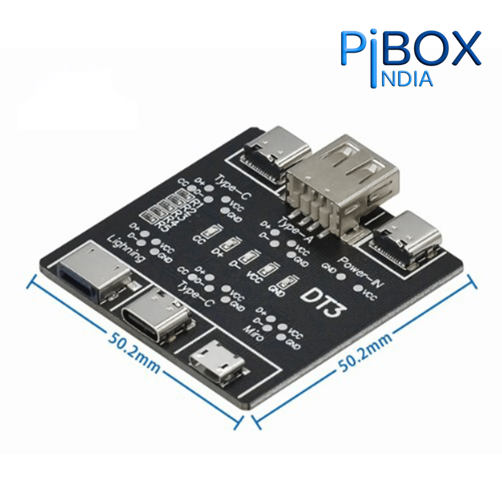 PiBox India DT3 Cable Tester - Professional USB/Lightning Diagnostic ...